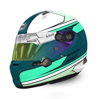Helmet Design Arai GP-7 FRP Traction - helmade Motorsports Designs