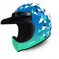 Helmet Design helmade Bell Moto-3 Triangle - helmade MX & Vintage Designs