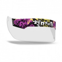 Design your own visor sticker - Sticker C - Design Gosu
