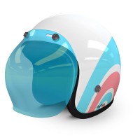 Helmet Design helmade TWO V - helmade Scooter & Vintage Designs