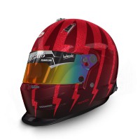 Helmet Design Bell GP3 Lightning - helmade Motorsports Designs