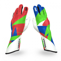 Marina Racewear UNIC Car Racing Gloves Structure - helmade Racewear