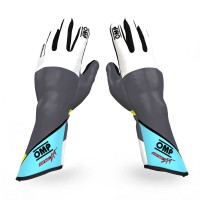 OMP ONE ART Car Racing Gloves Gasoline - helmade Racewear